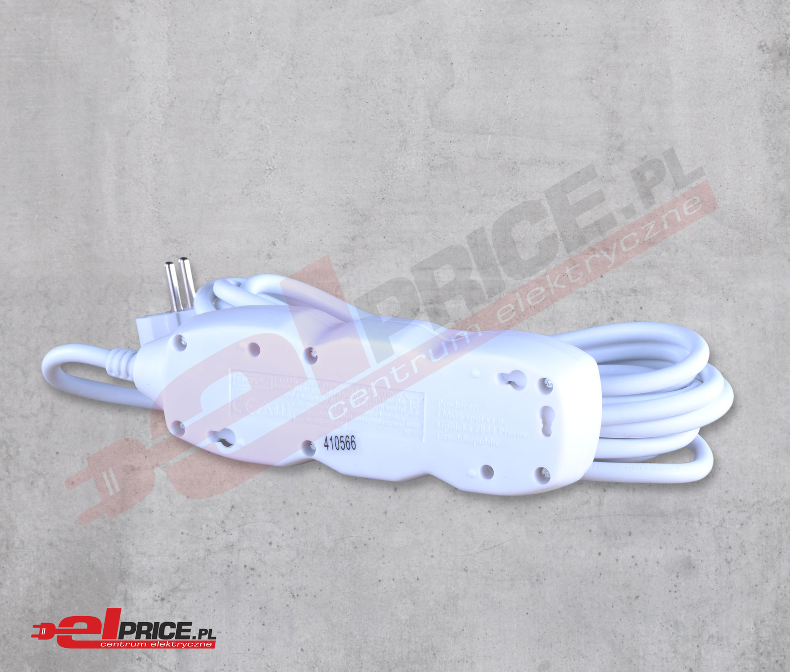 EMOS P1315 PRZEDŁUŻACZ Z UZIEMIENIEM WYŁĄCZNIKIEM 3 GNIAZDA 5m