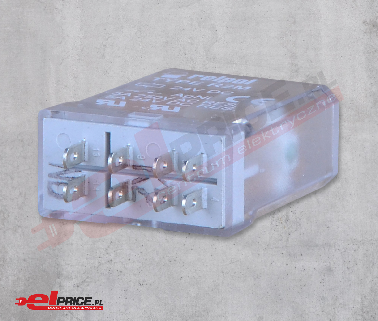 RELPOL 617171 PRZEKAŹNIK 2P 24V DC R2M-2012-23-1024 24VDC