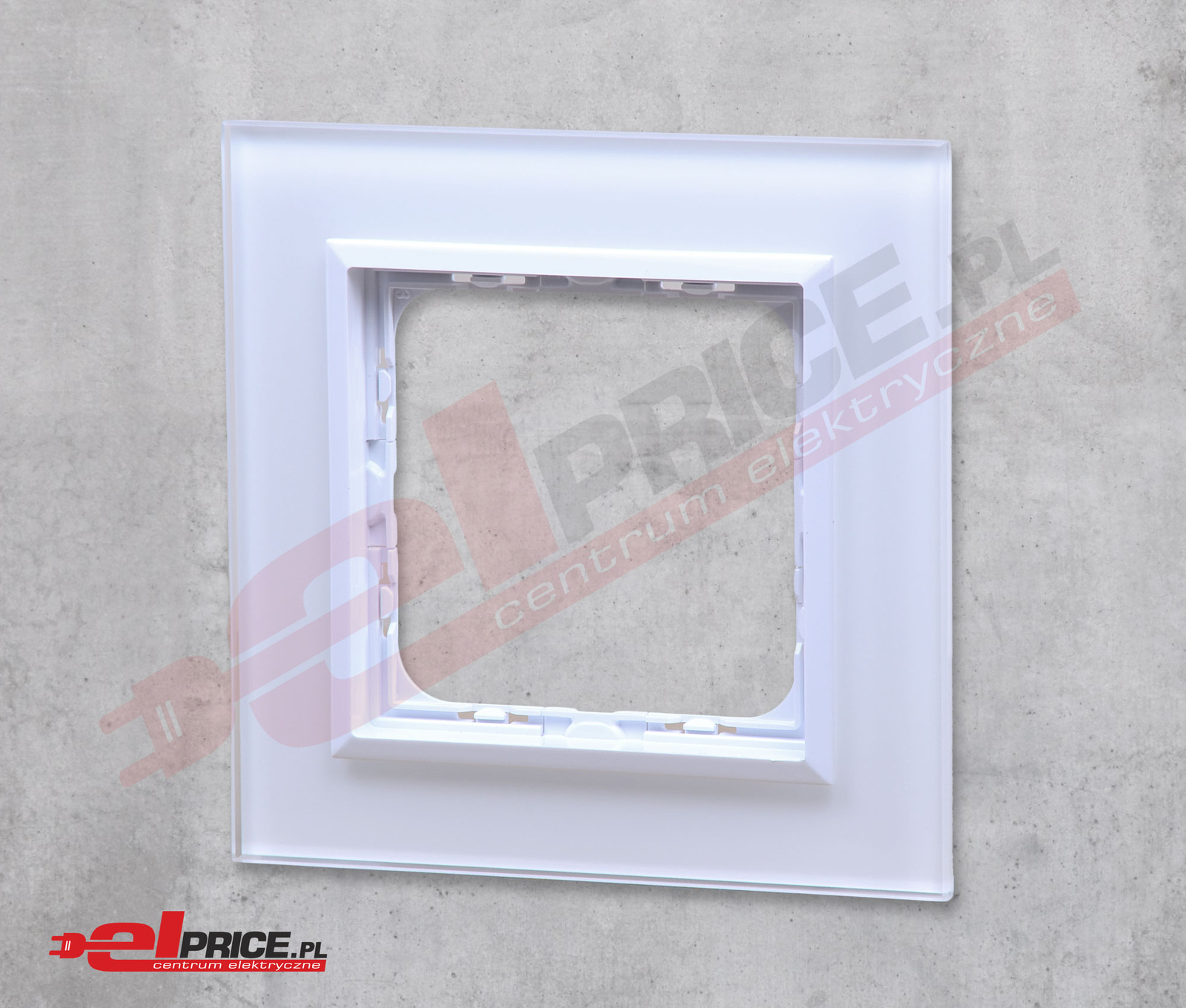 Ospel sonata touch r-1rgc/31/00 ramka pojedyncza szklana 4mm 1-krotna