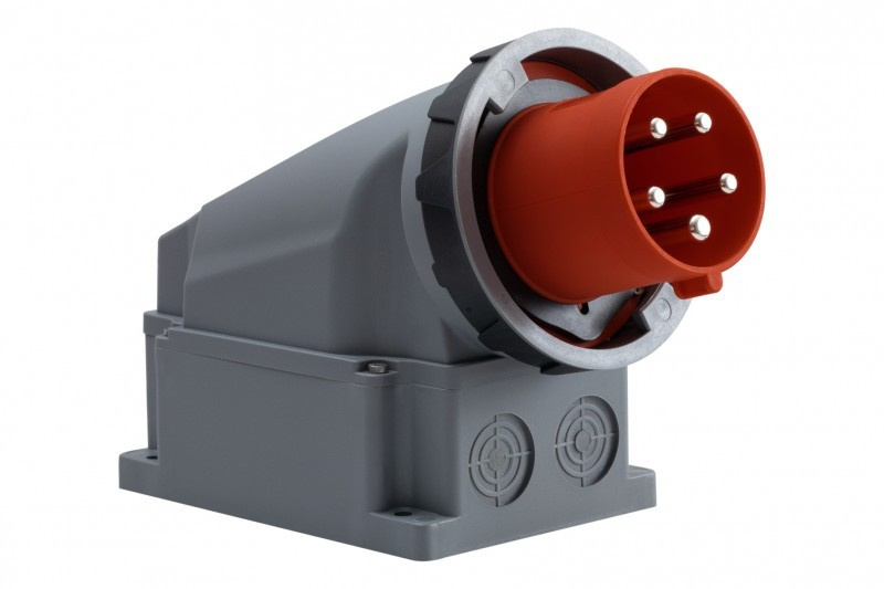 F-ELEKTRO F7.0058 Wtyk siłowy stały odbiornikowy 63A 5p /FE/ IP67