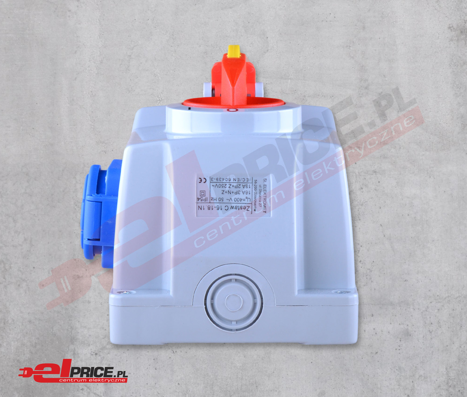 ROZŁĄCZNIK O-I ZESTAW INSTALACYJNY SIŁOWY/230V 16A